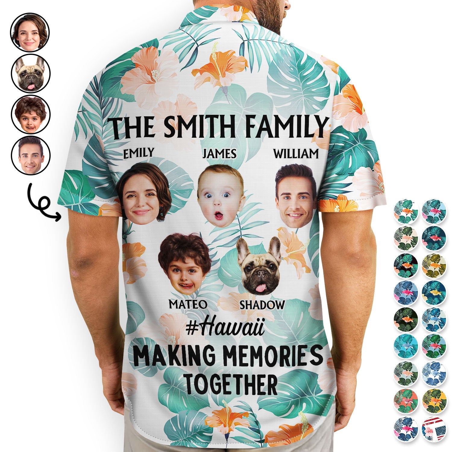 Custom Photo Vacation Traveling Beach - Gift For Family, Besties, Sibl – Wander Prints