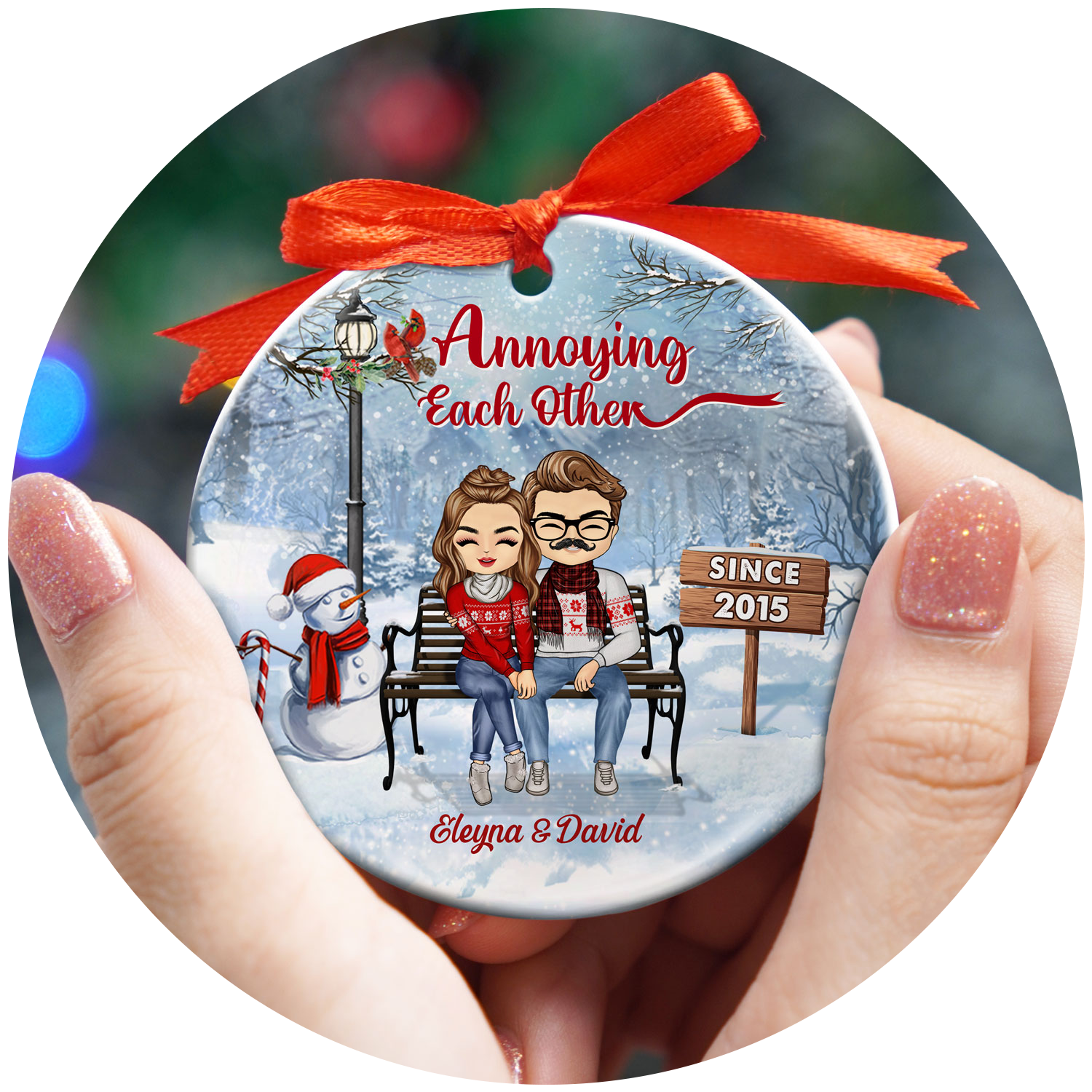 Christmas Ornament for Couple – Page 4 – Wander Prints