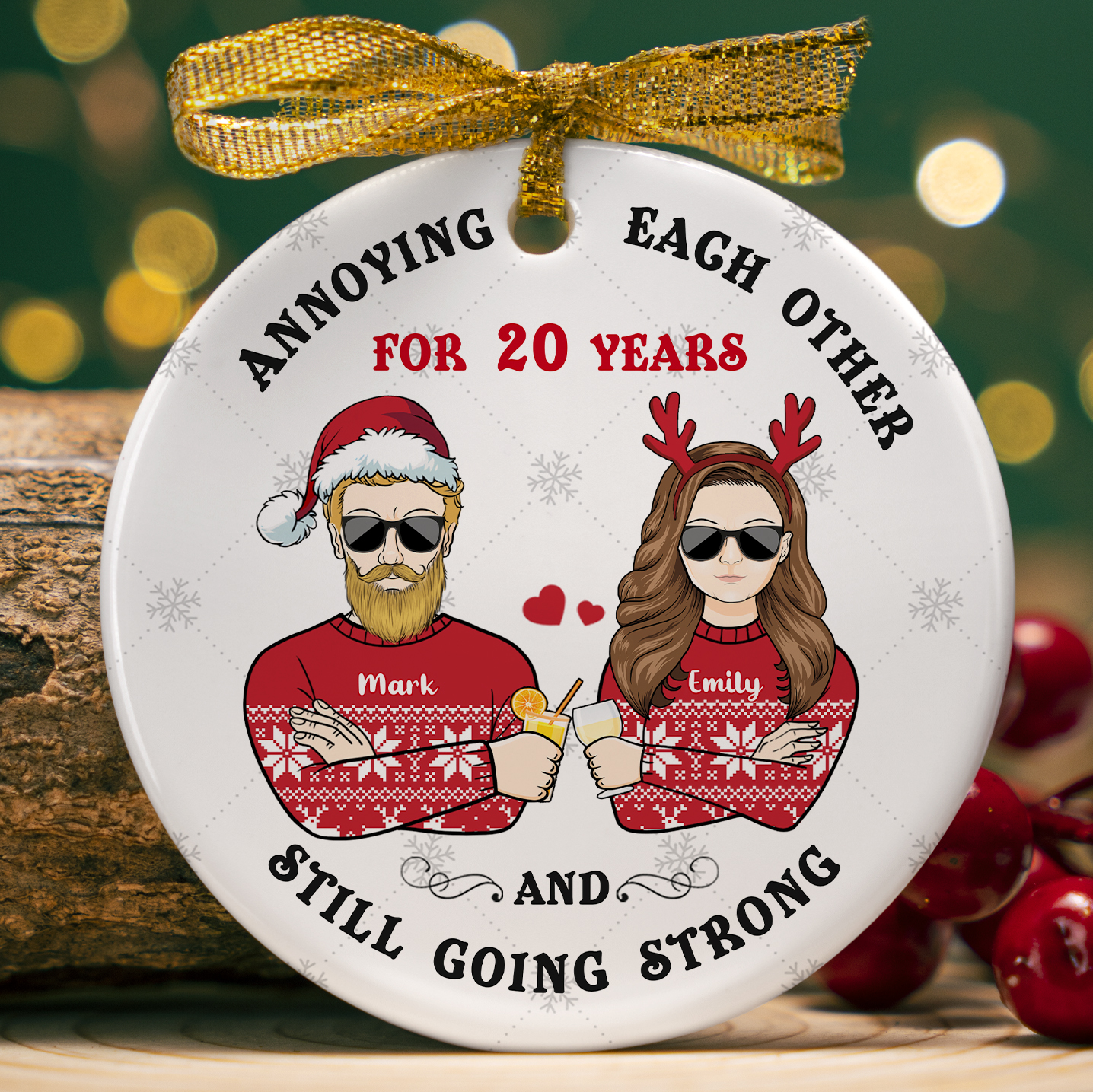 Christmas Ornament – Wander Prints