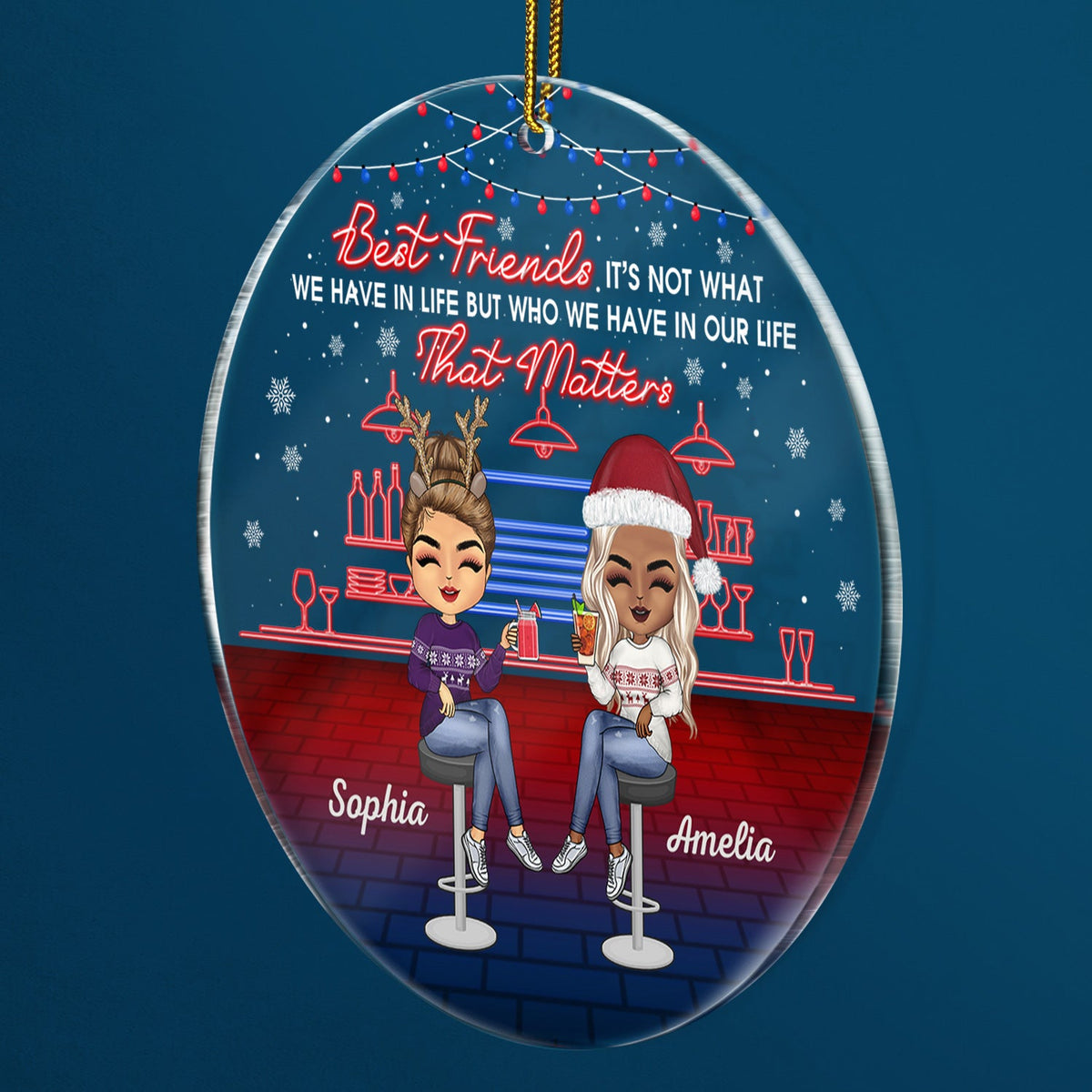 Here's To Another Year Of Bonding Over Alcohol Christmas Best Friends ...