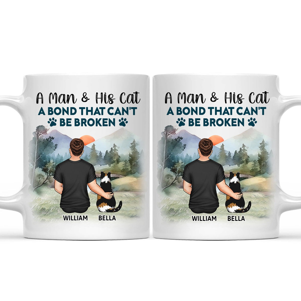 A Bond That Can't Be Broken - Gift For Cat Lovers, Cat Mom, Cat Dad ...
