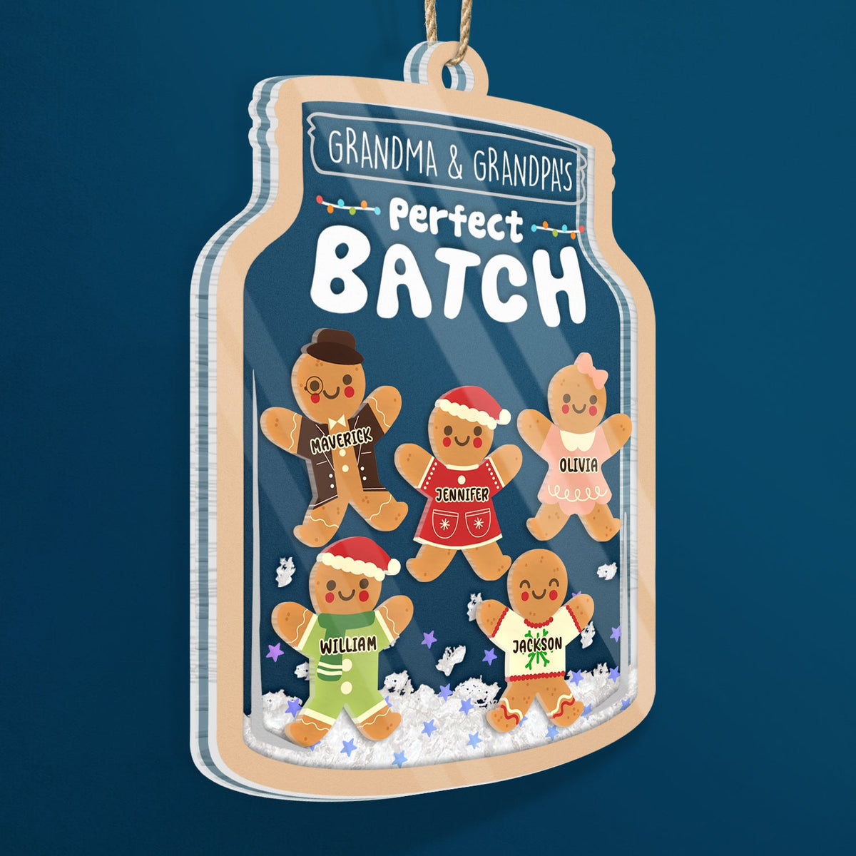 Grandma Grandpa Mom Dad Perfect Batch - Gift For Mom, Dad, Grandparent ...