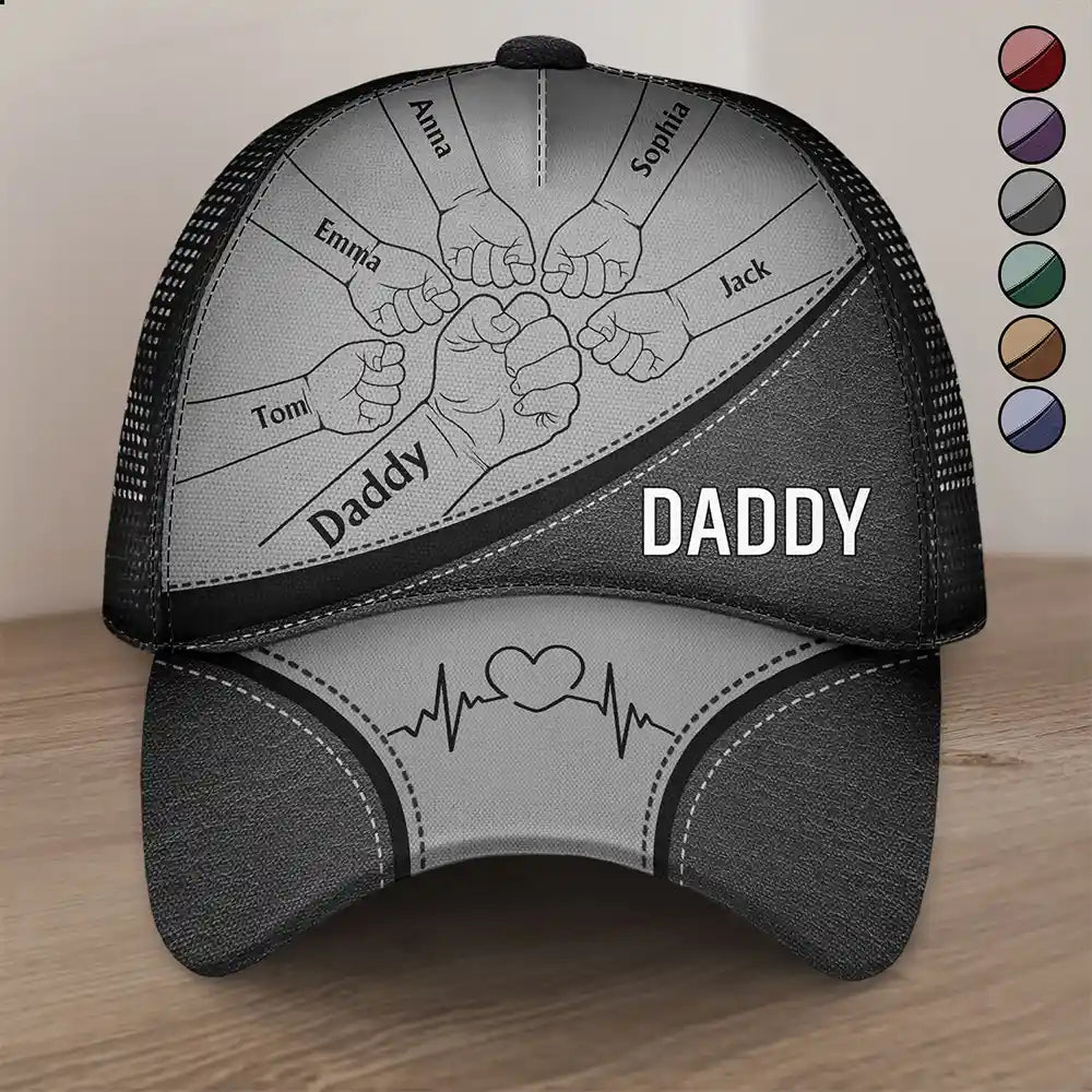 Best Friends For Life Dad Grandad - Personalized Mesh-back Casual Cap ...