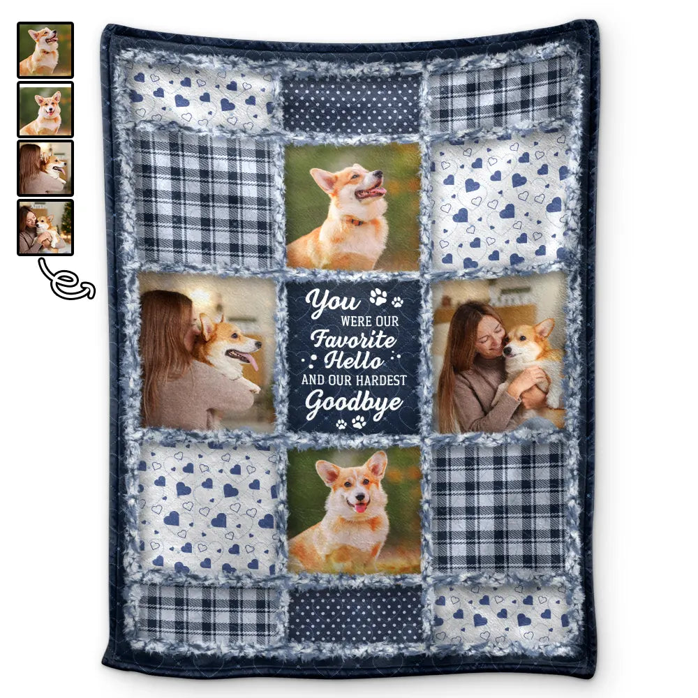 Custom Photo Memorial You Were My Favorite Hello And Hardest Goodbye ...