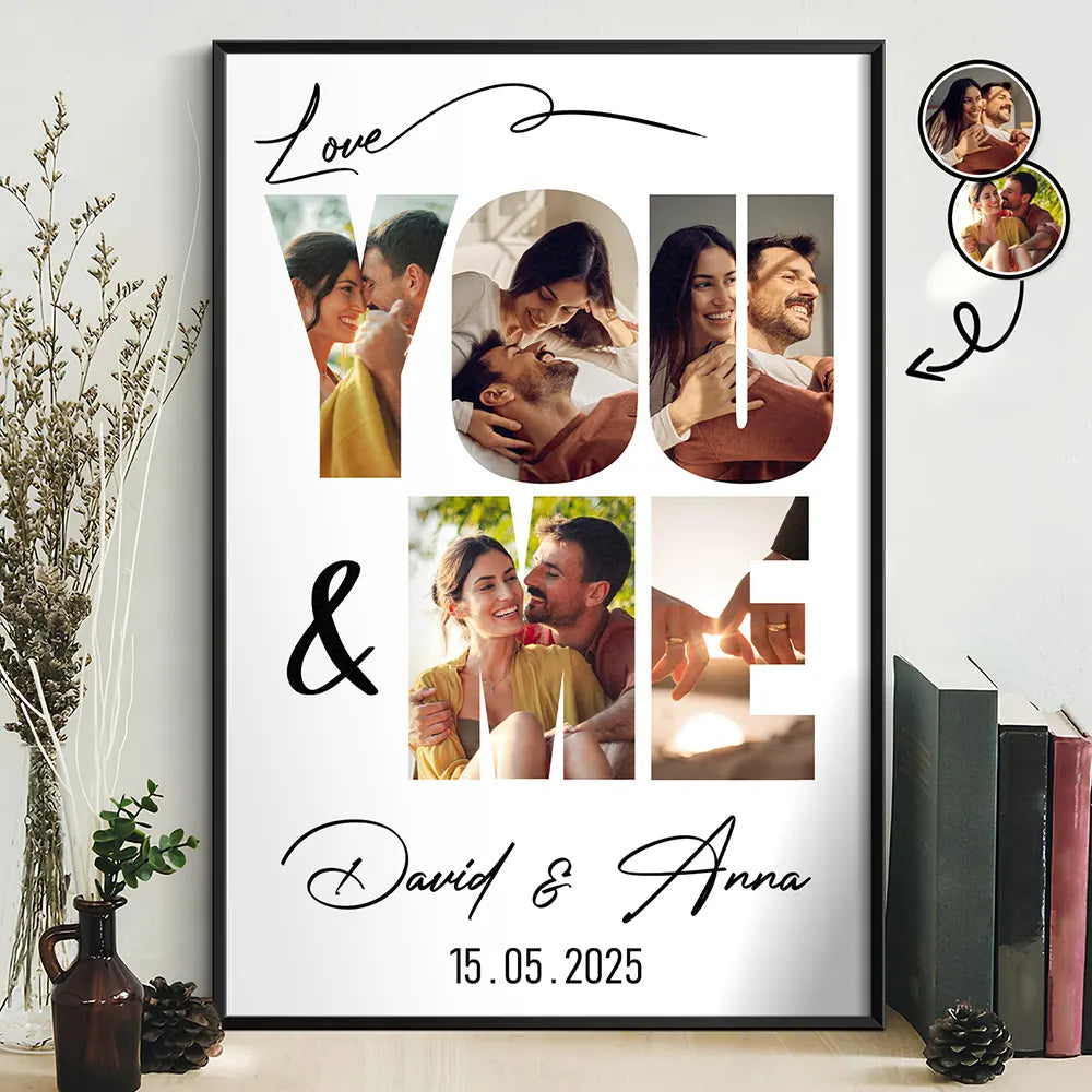 Custom Photo You & Me We Got This - Personalized Poster – Wander Prints