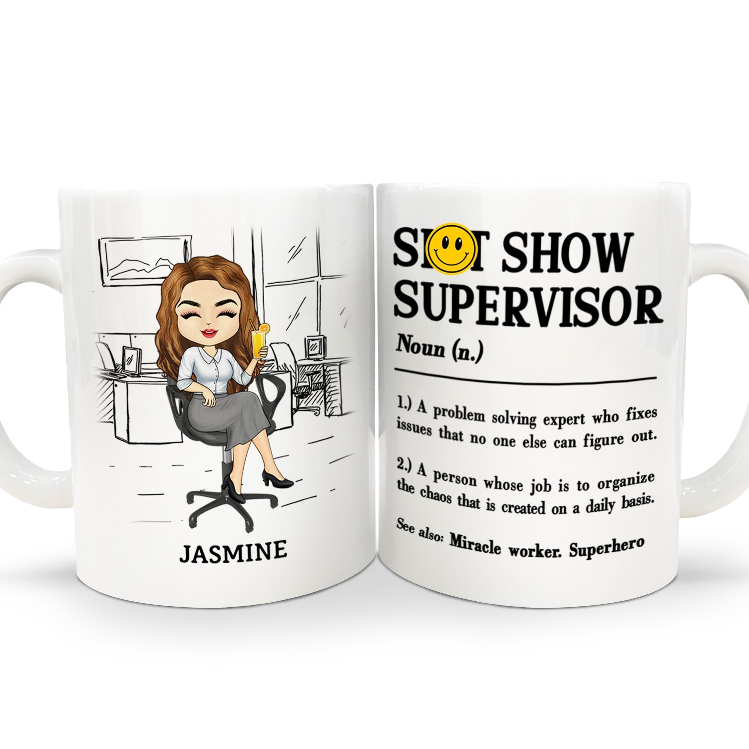 Colleagues Show Supervisor - Funny Gift For Colleagues, Gift For Yours ...