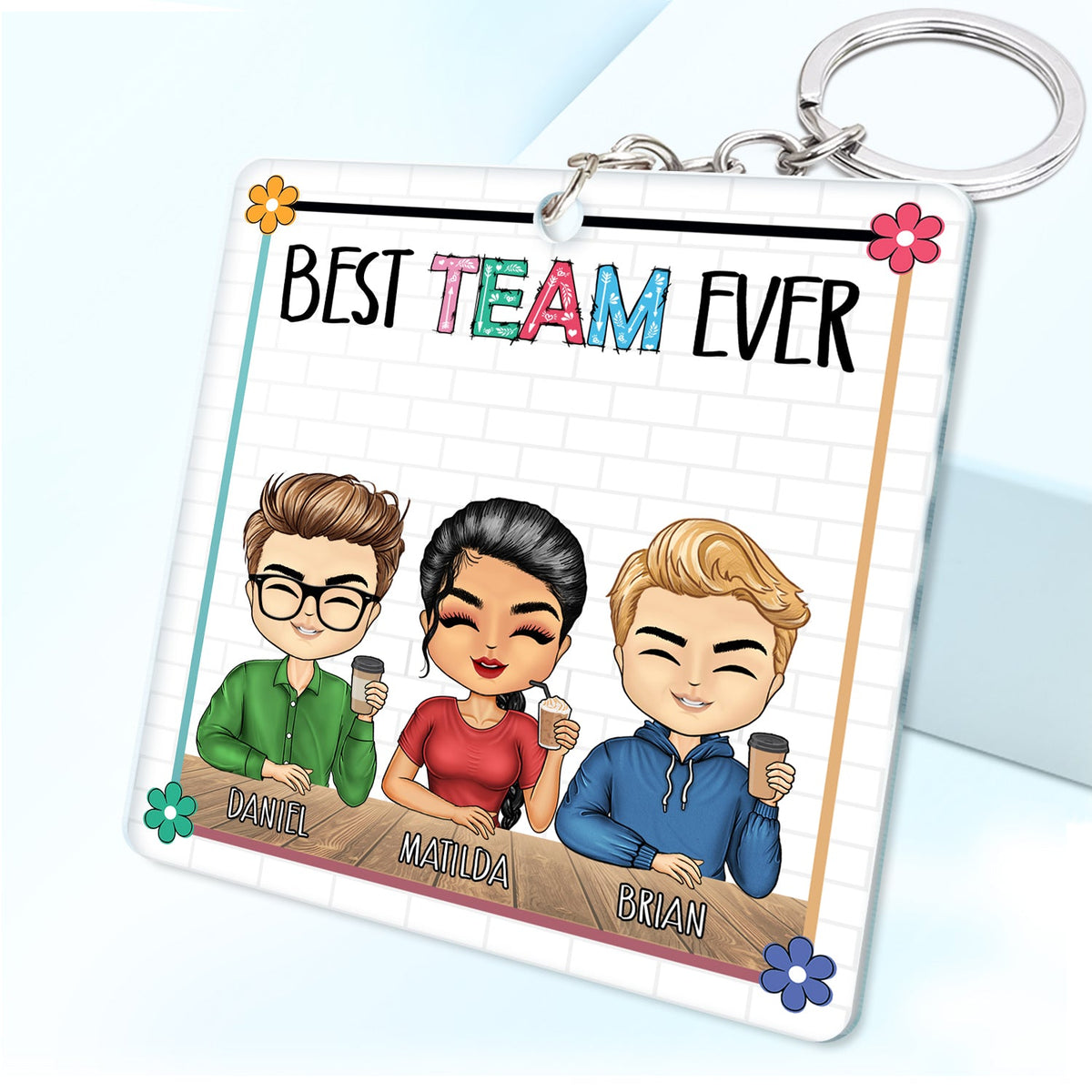 Congrats On Being My Coworker - Gift For Colleagues - Personalized Acr ...