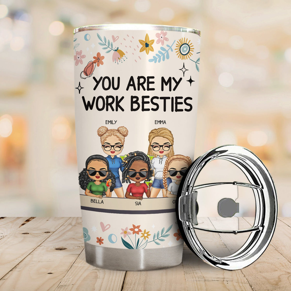 You Are My Work Bestie - Gift For Colleagues, Besties - Personalized T ...