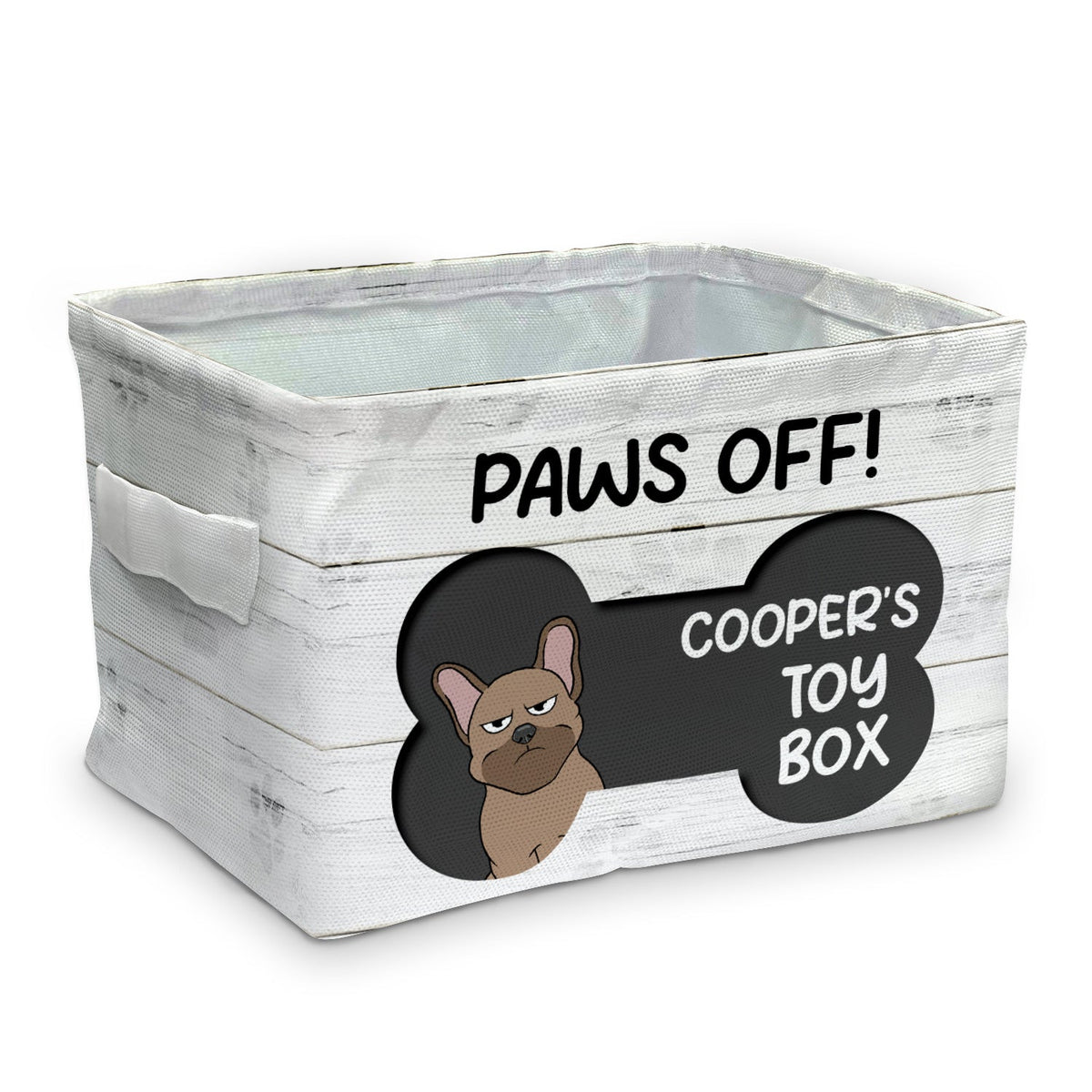 Paws Off - Gift For Dog Lovers - Personalized Storage Box - Wander Prints