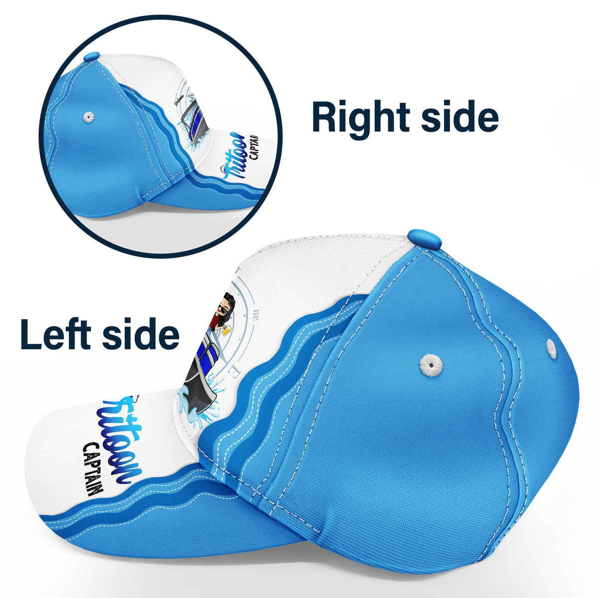 Boating Pontoon Captain Tritoon Captain - Gift For Pontooning Lovers ...