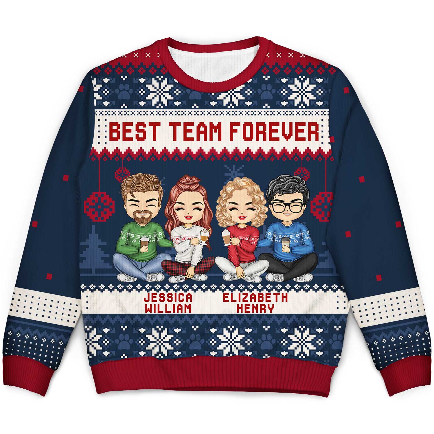 Best Team Ever - Christmas Gift For Colleagues, BFF Best Friends, Best ...