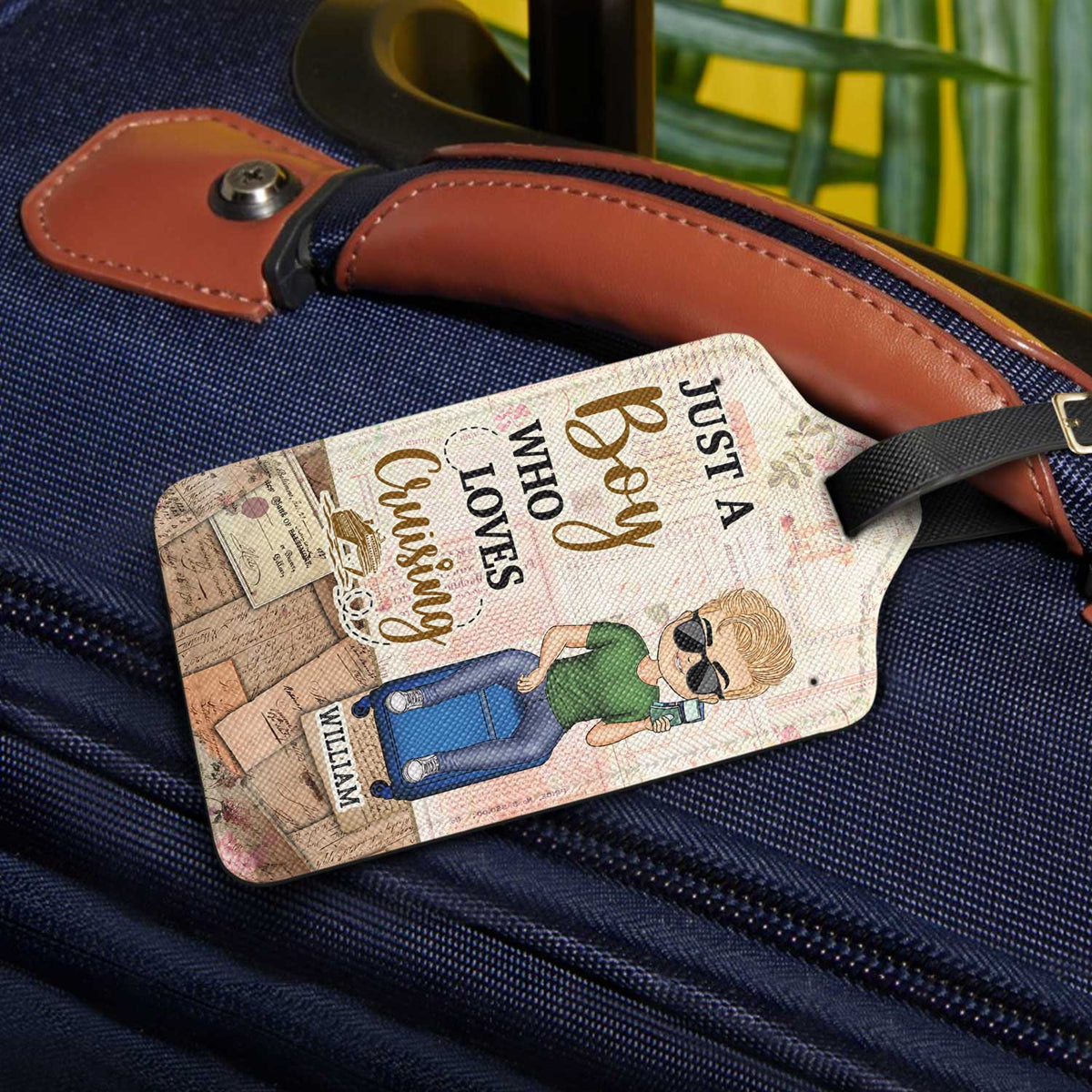 Just A Girl Who Loves Traveling - Gift For Travel Lovers - Personalize ...