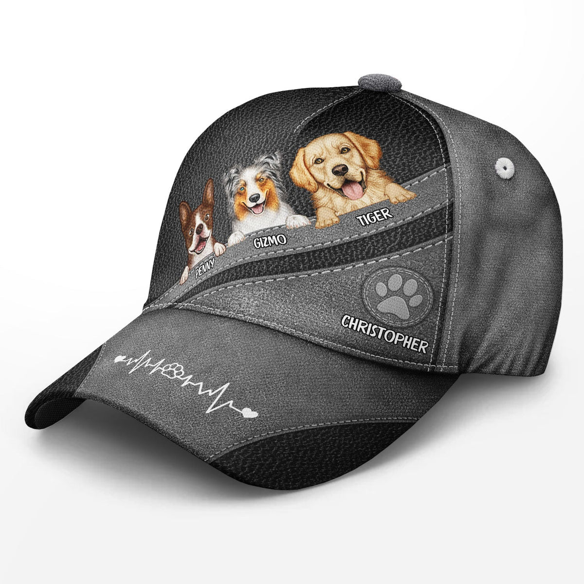 Dog Dad Dog Mom - Personalized Classic Cap - Wander Prints
