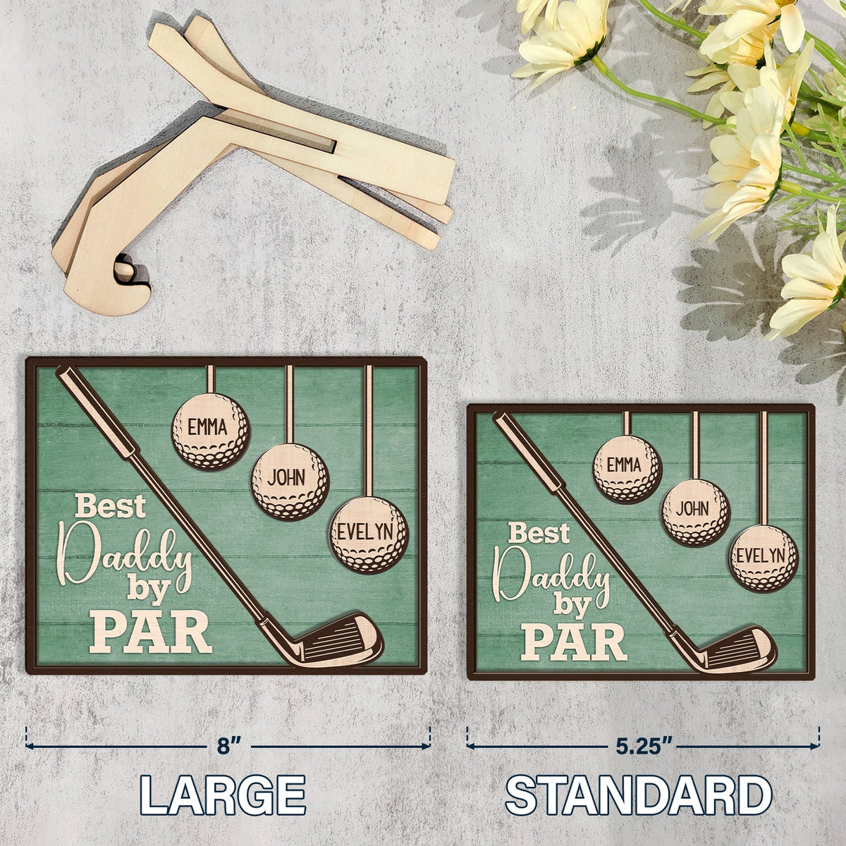 Best Dad Grandpa By Par - Gift For Father, Grandfather, Golf Lovers ...