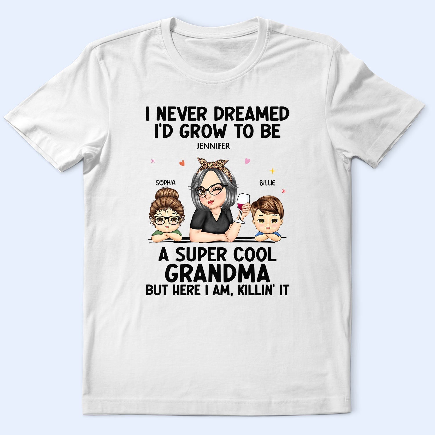 A Super Cool Grandma - Funny Gift For Grandma, Mom, Nana, Gigi - Perso ...