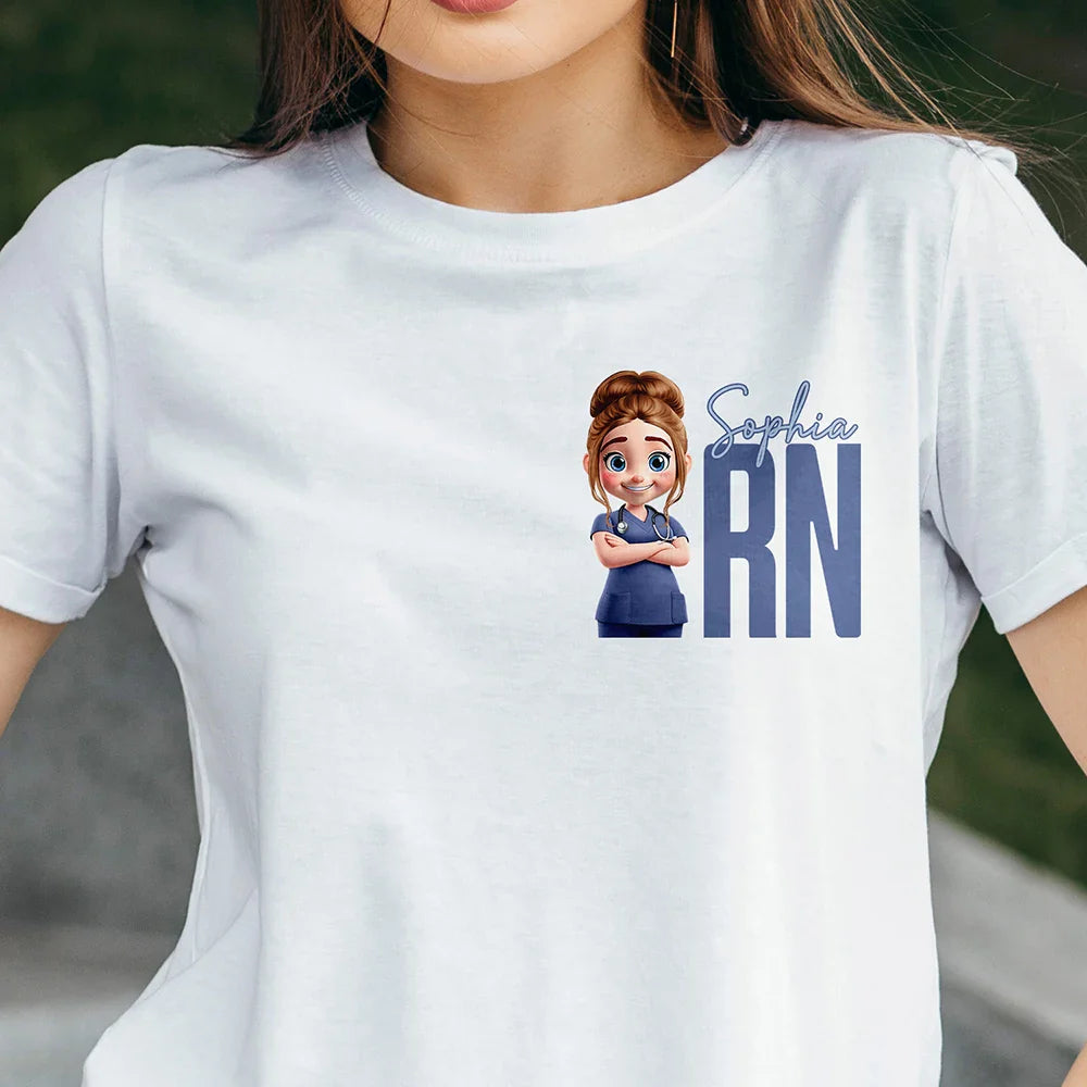 Nurse Life Job Title - Personalized T Shirt – Wander Prints