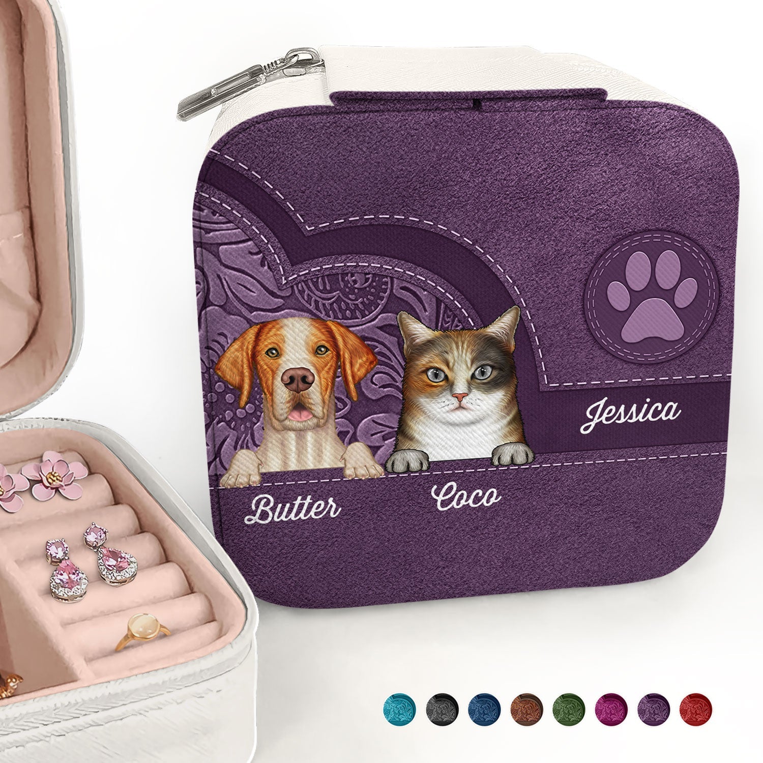 Cute Dogs And Cats Aesthetic Pattern - Birthday, Loving Gift For Pet L ...