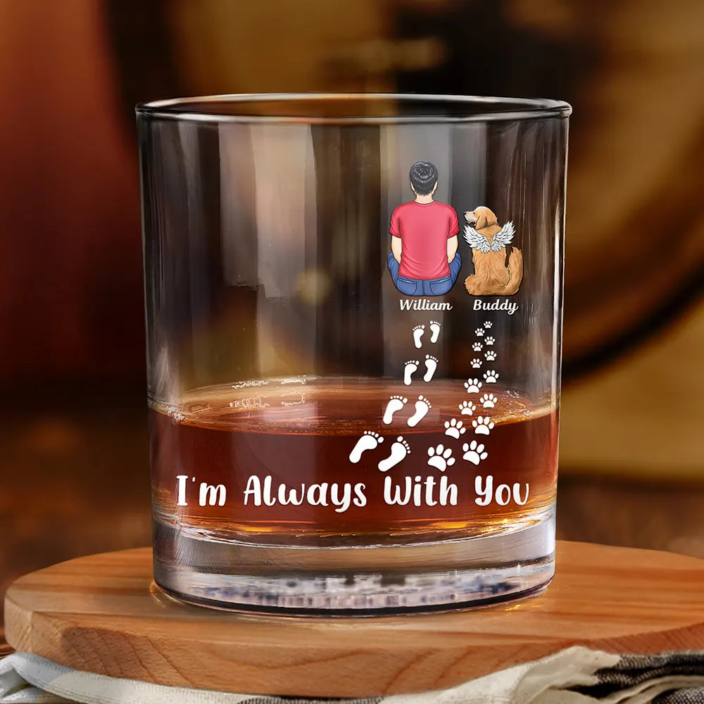 Pet Memorial I'm Always With You Never Walk Alone - Personalized Whisk ...