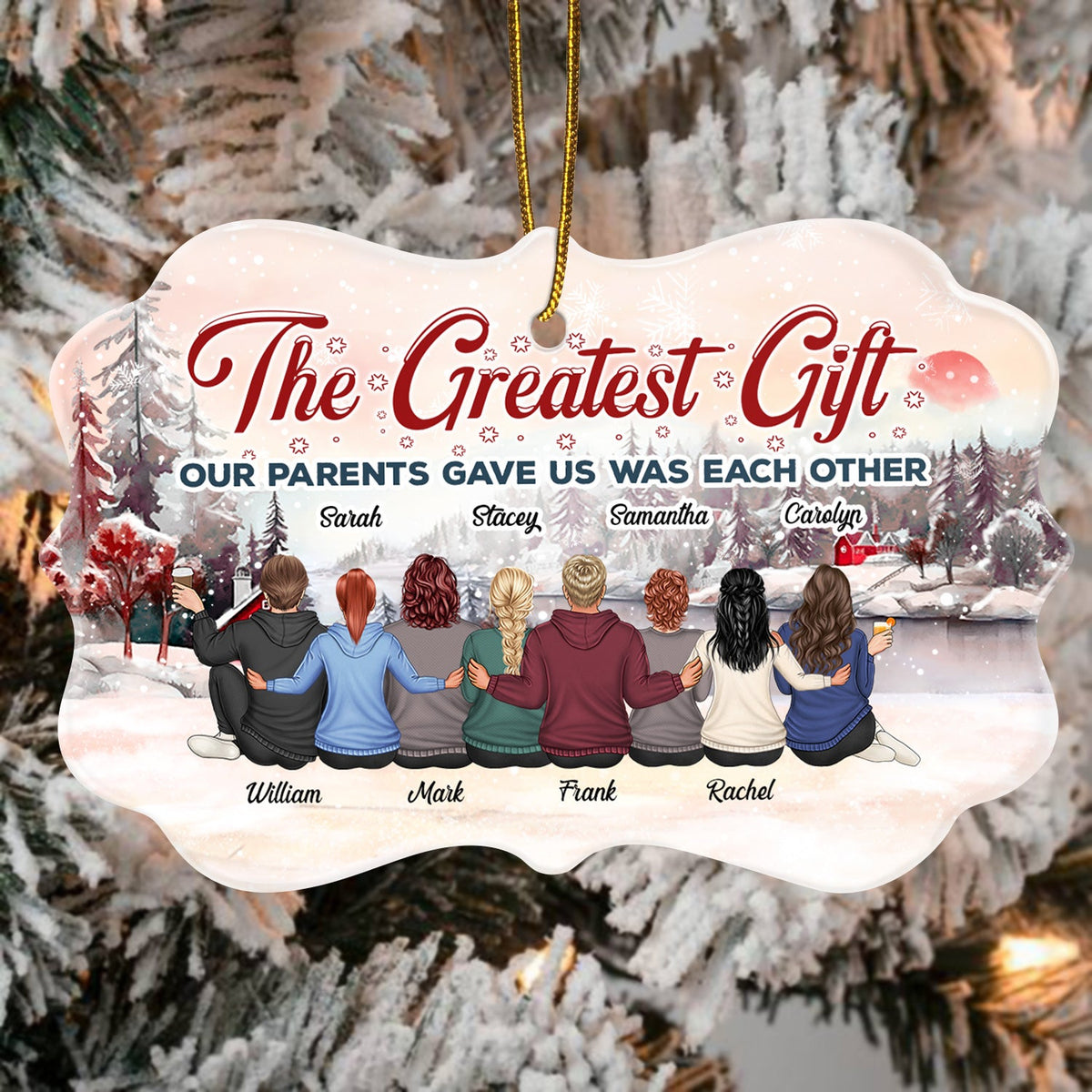 The Greatest Gift Our Parents Gave Us Was Each Other - Christmas Gift ...
