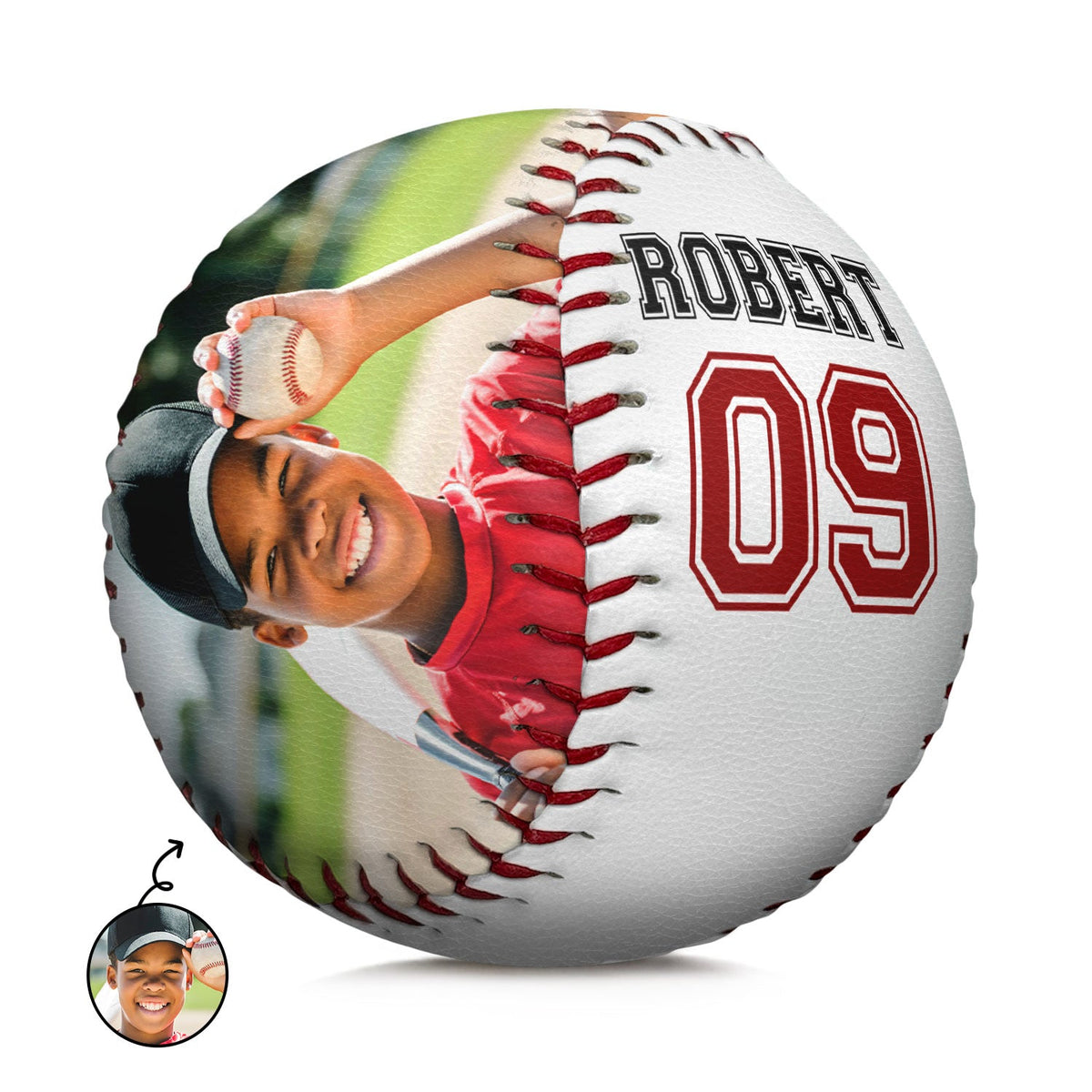 Custom Photo Baseball Player - Gift For Baseball, Softball Players - P ...