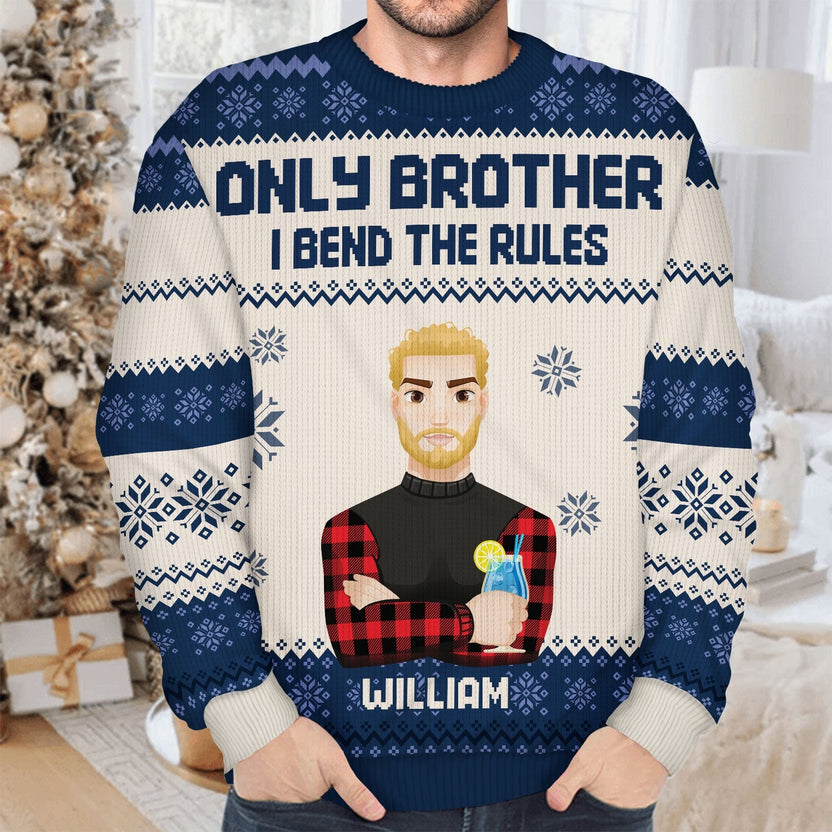 Sibling Rules - Christmas Gift For Sister, Brother, Siblings, Family ...