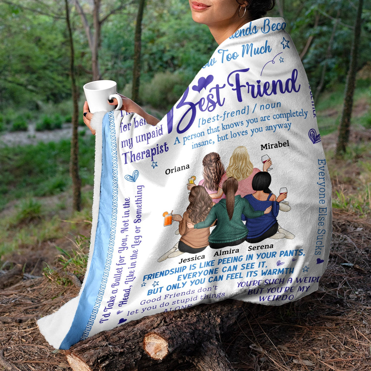 We'll Always Be Friends - Funny, Loving Gifts For Besties - Personaliz ...