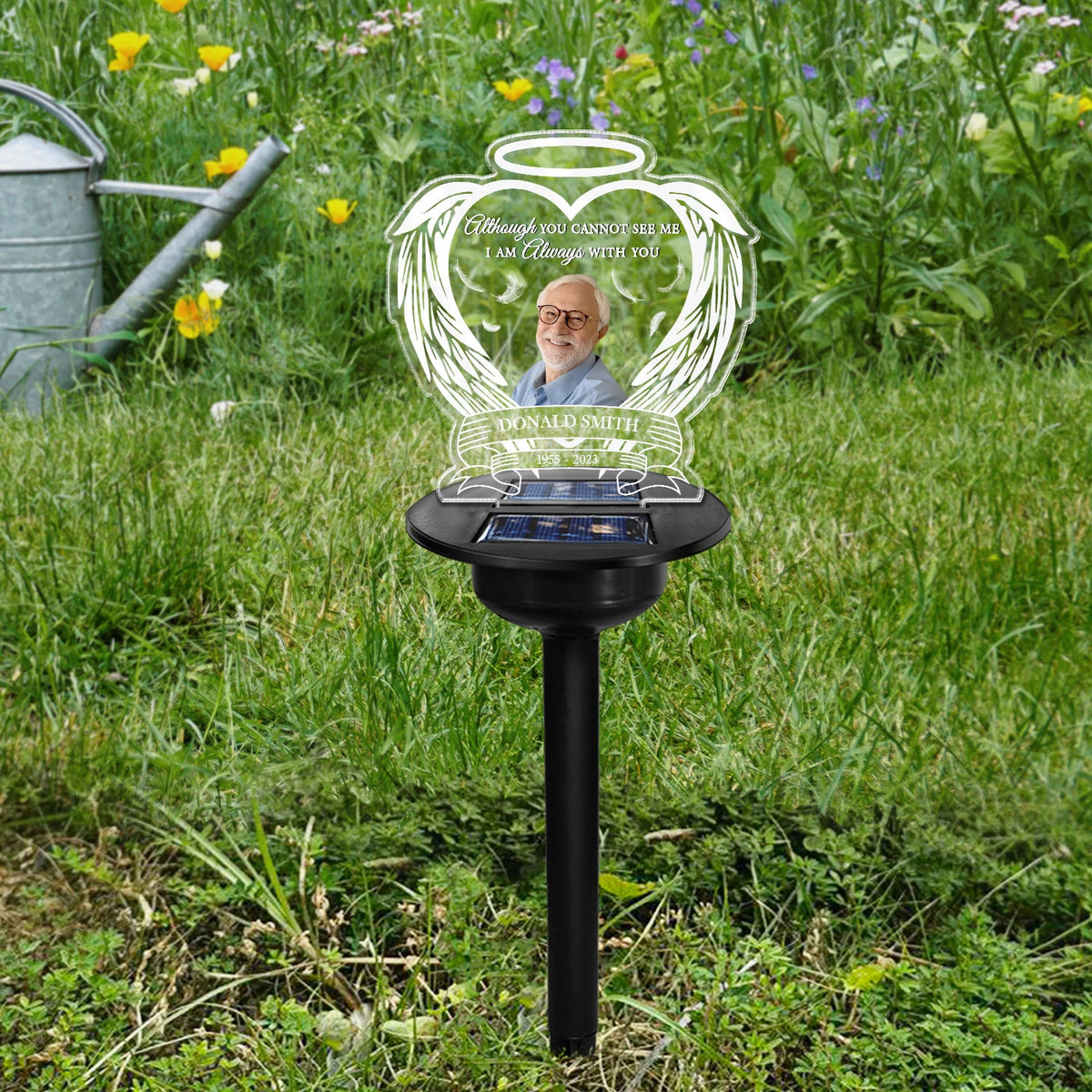 Custom Photo Always Shine In My Heart - Loving, Memorial Gift For Fami ...