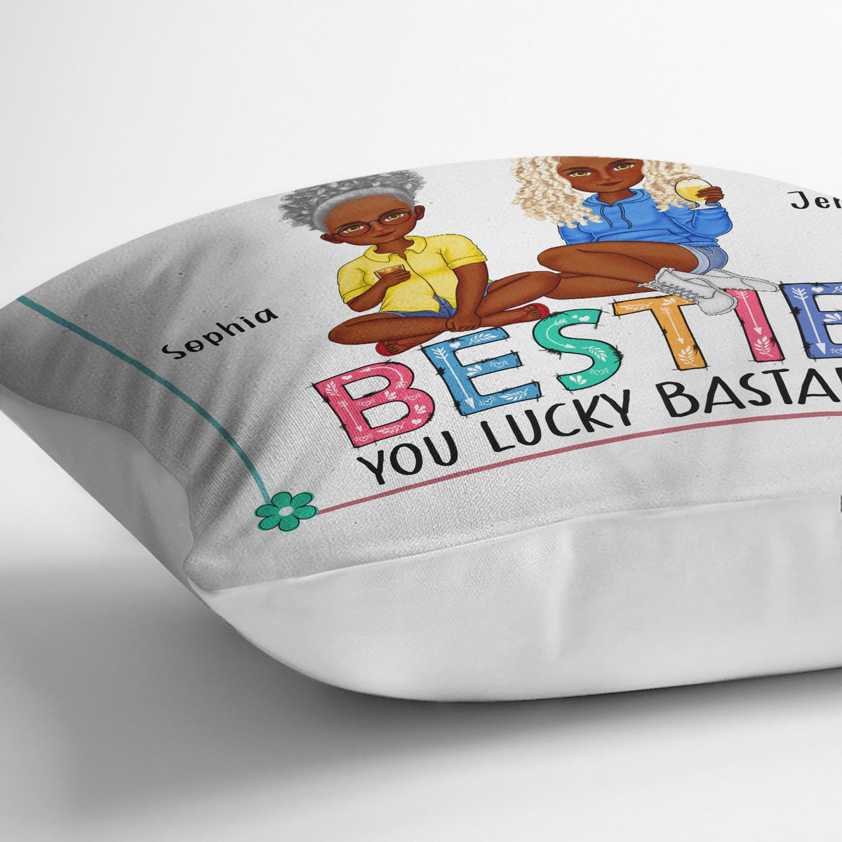 Flower Bestie Congrats On Being My Bestie - Gift For Bestie - Personal ...