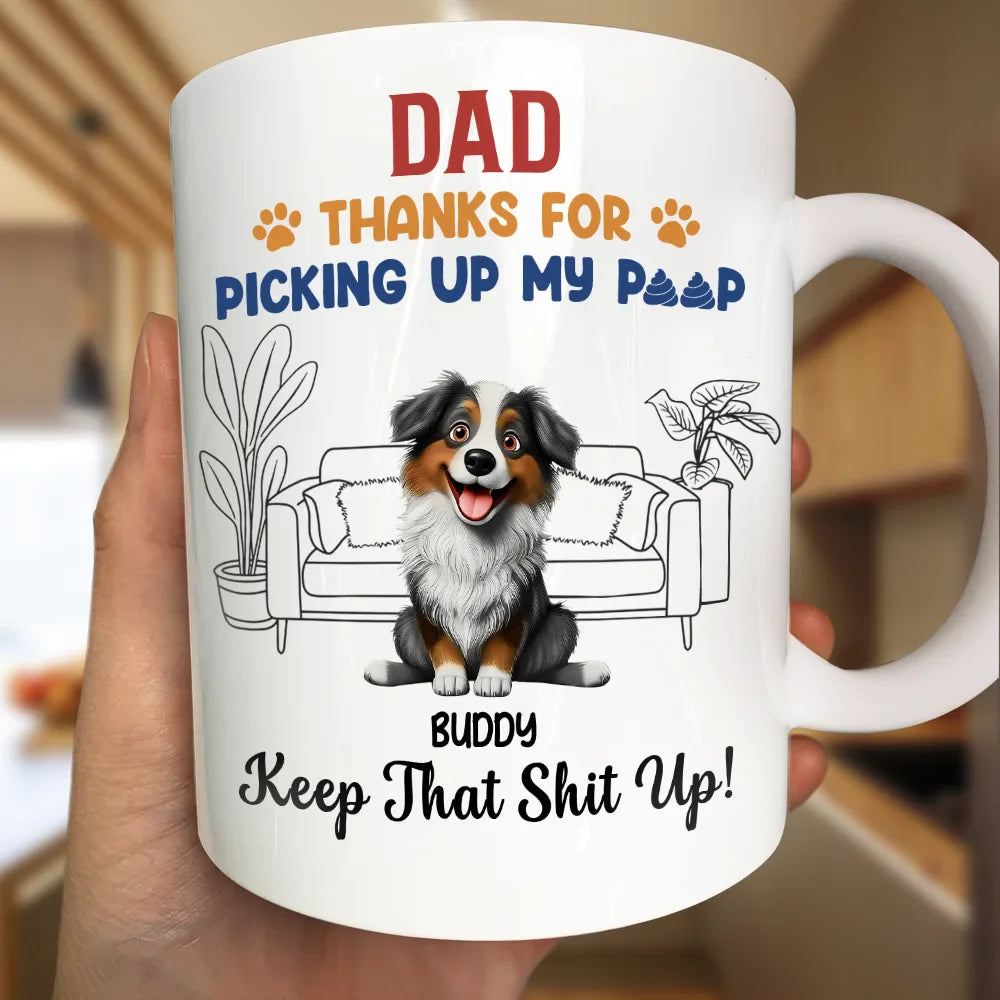 Thank You And Keep That Shit Up - Personalized Mug – Wander Prints
