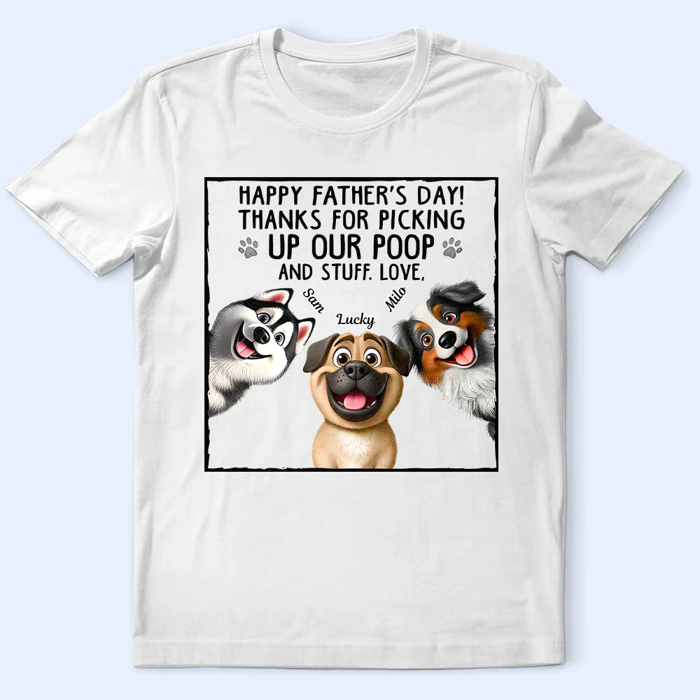 Thanks For Picking Up My Poo Dog Lovers - Personalized T Shirt – Wander ...