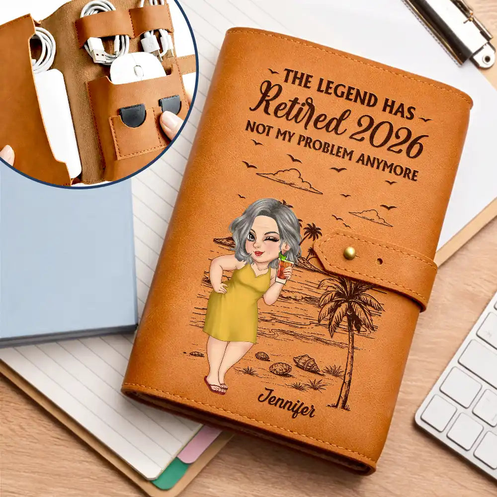 The Legend Has Retired Turban Woman Man - Personalized Leather Cable B ...
