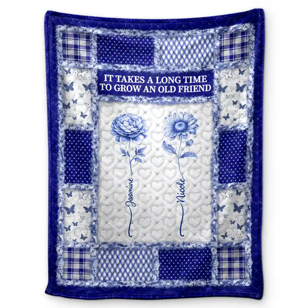 Toile De Jouy Birth Month Flower Grow An Old Friend - Personalized Fle ...