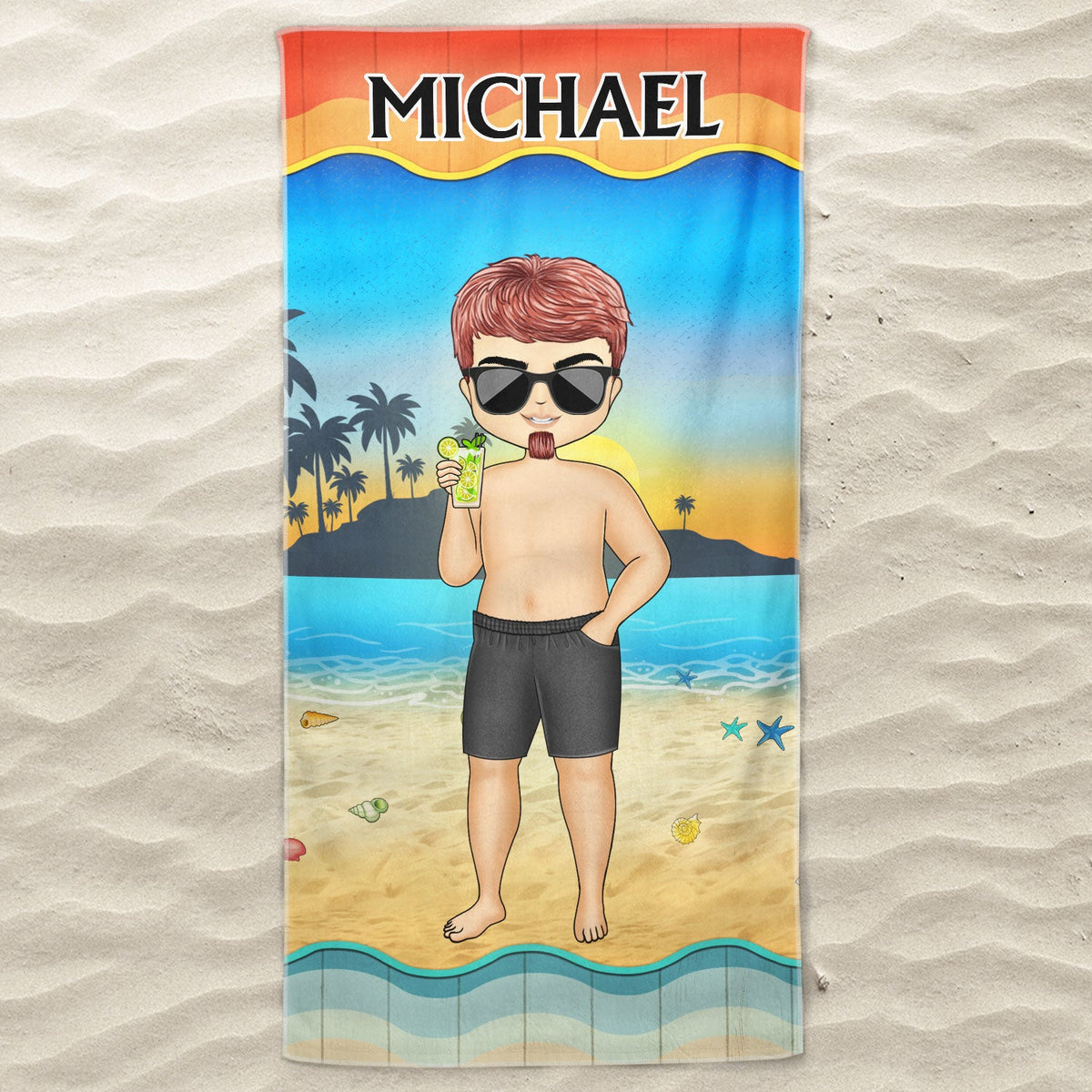 Chibi Traveling Beach Poolside Swimming Picnic Surfing Vacation - Birt ...