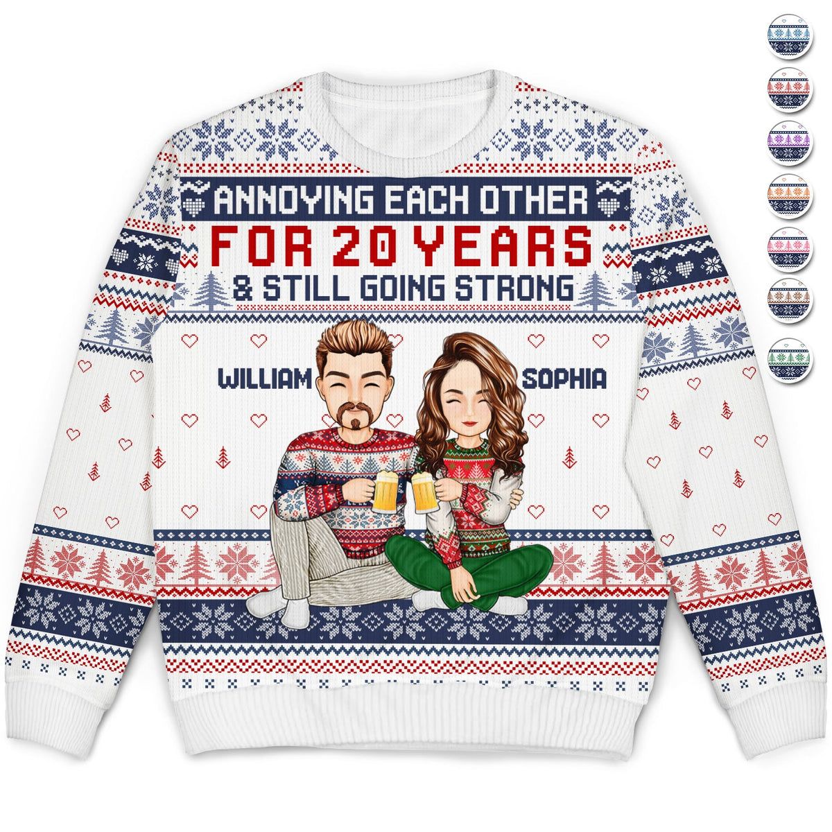Annoying Each Other For And Still Going Strong - Christmas Gift For Co ...