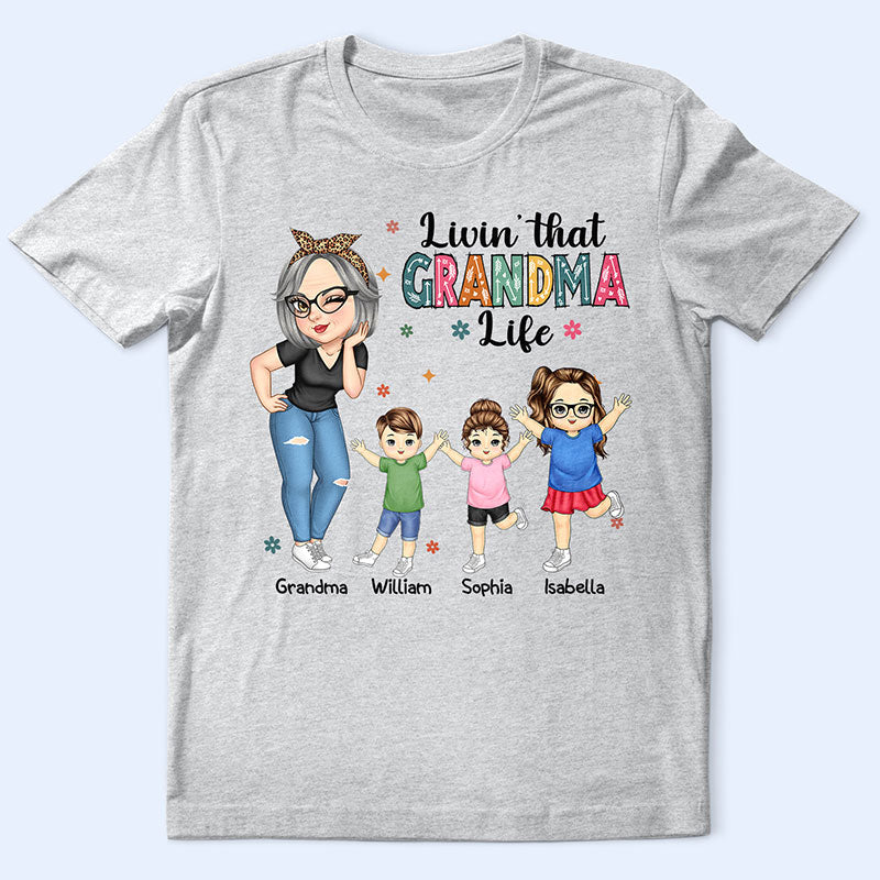 Living That Grandma Life - Funny Gift For Grandma, Mom, Nana, Gigi - P ...