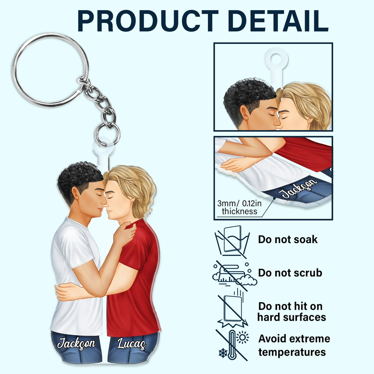 Couple Hug Kissing - Anniversary Gift For Couples - Personalized Cutou ...